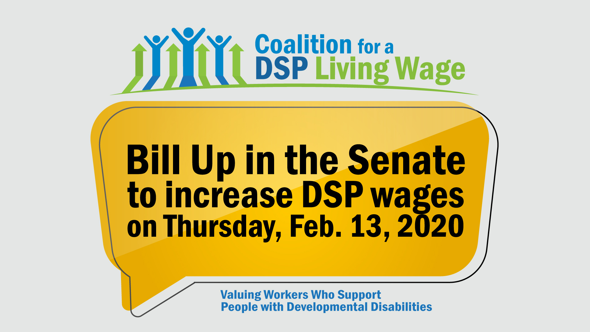 Bill Up in the Senate to increase DSP wages on Thursday! – The ...